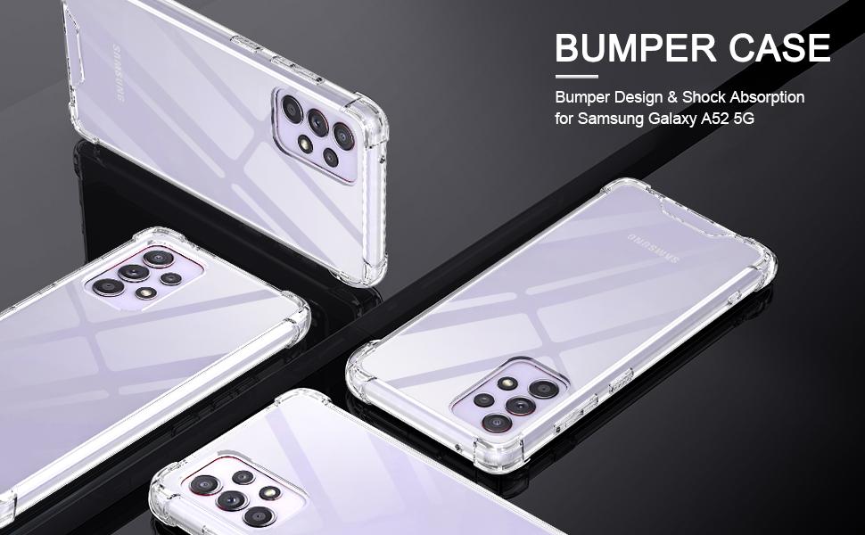 LeYi Funda para Samsung Galaxy A52 4G / A52 5G / A52S 5G con [2-Unidades] Cristal Templado ...