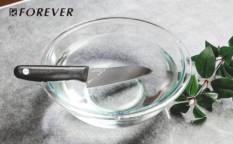 Amazon｜パール金属 チタン 包丁 三徳包丁 160mm 軽量 軽い 銀イオン 抗菌 食洗機対応 日本製 製造元フォーエバー TOUCH st st F-2419｜三徳包丁 オンライン通販