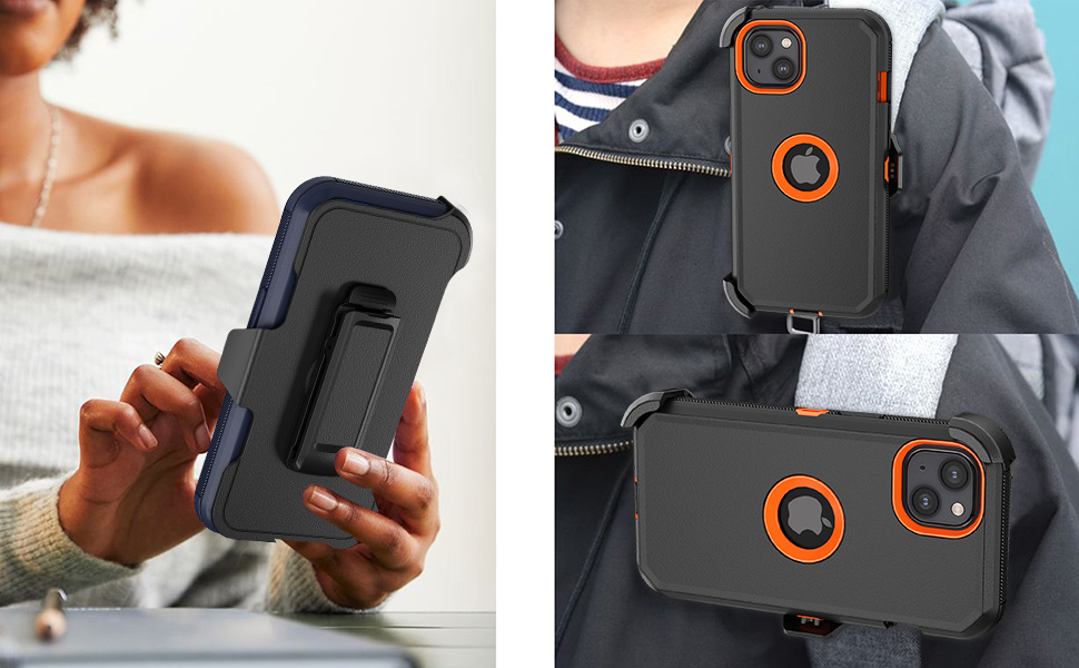 Amazon.com: TASHHAR Phone Case for iPhone 15 Plus Case,Heavy Duty Hard Shockproof Armor ...