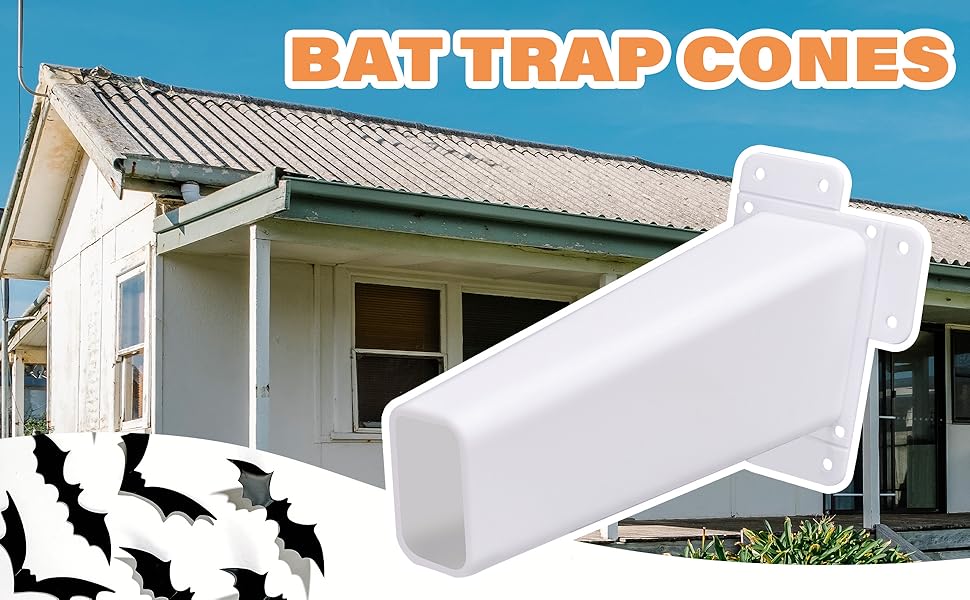 Amazon.com : 1 Piece Bat Trap Cone,Bat Trap,Bat Removal Device,Outdoor ...
