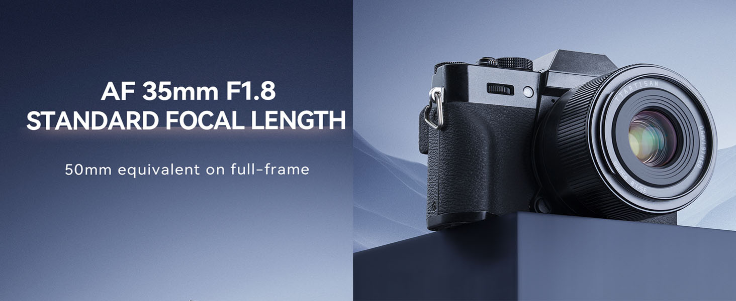 Amazon.com : TTArtisan AF 35mm F1.8 Auto Focus Lens APS-C Compatible with Sony E-Mount ...