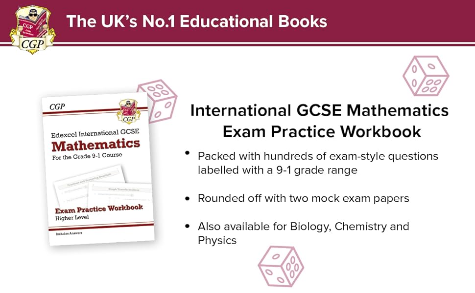 New Edexcel International GCSE Maths Exam Practice Workbook: Higher (with Answers) (CGP IGCSE ...