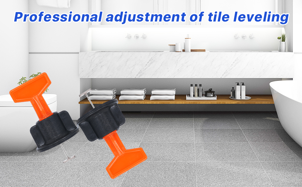 250pcs Tile Leveler Spacers and 1000PCS 2mm Tile Spacer, Reusable Tile ...