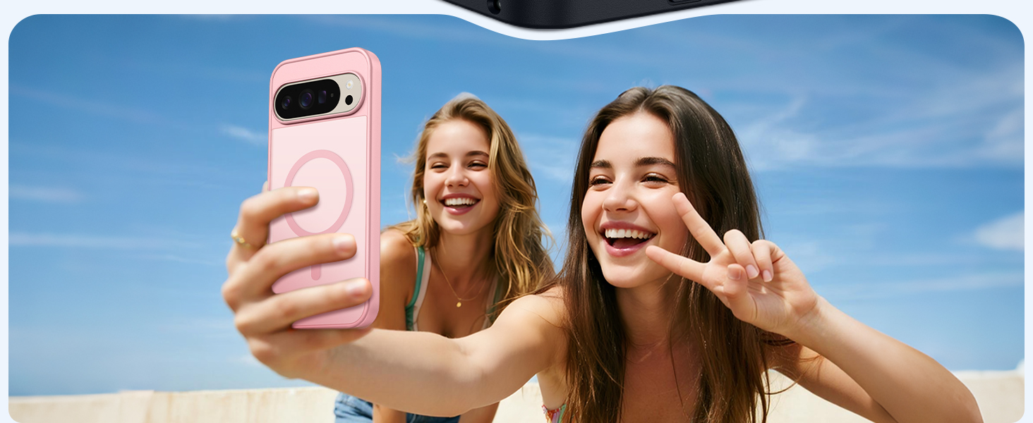 Amazon.com: FNTCASE for Google Pixel 10 & 10 Pro Case: for Pixel 9 & 9 Pro Case | Magnetic Matte ...