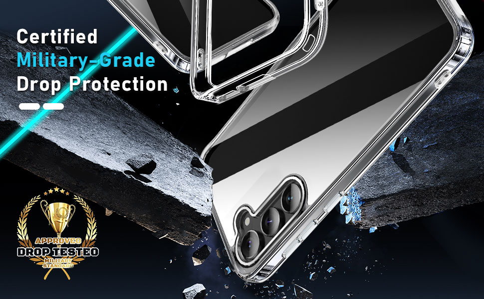 Amazon.com: Janmitta Compatible with Samsung Galaxy S23 Case with Screen Protector+Camera Lens ...