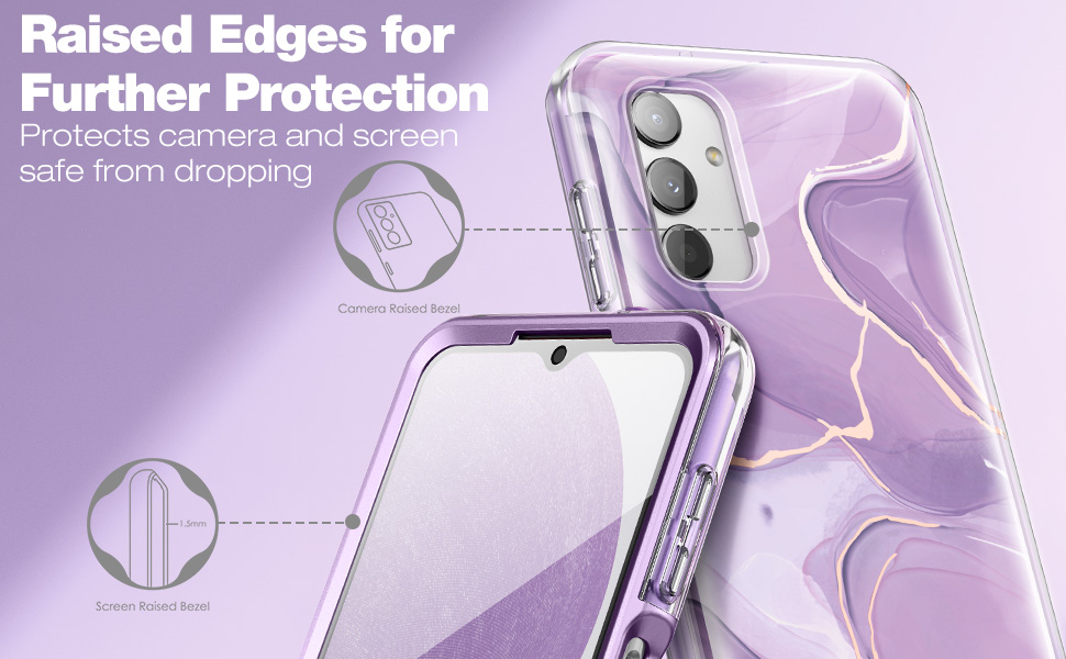 Amazon.com: SURITCH for Samsung Galaxy A13 5G Case, Built-in Screen Protector for Samsung A13 5G ...