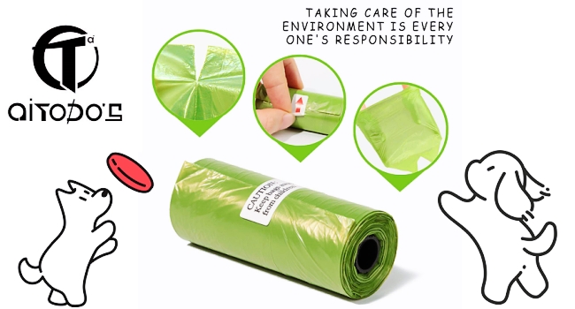 AiTodos® 300 Stück Hundekotbeutel, 5 Farben, Hundetüten Kotbeutel, Kotbeutel für Hunde - 30 * 21 ...