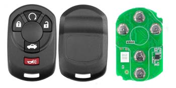 Amazon.com: NPAUTO Key Fob, Keyless Entry Remote Control Car Keys ...