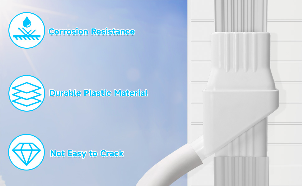 Amazon.com : Rainwater Collection System, Downspout Diverter for Rain ...