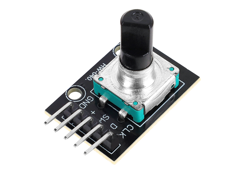 5Pcs Rotary Encoder Module KY-040 360 Degree Encoders Brick Sensor ...