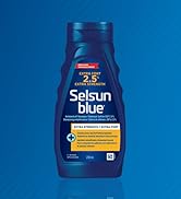 Selsun Blue 2.5% Extra Strength Anti-Dandruff Shampoo, Clinically Proven Selenium Sulfide ...