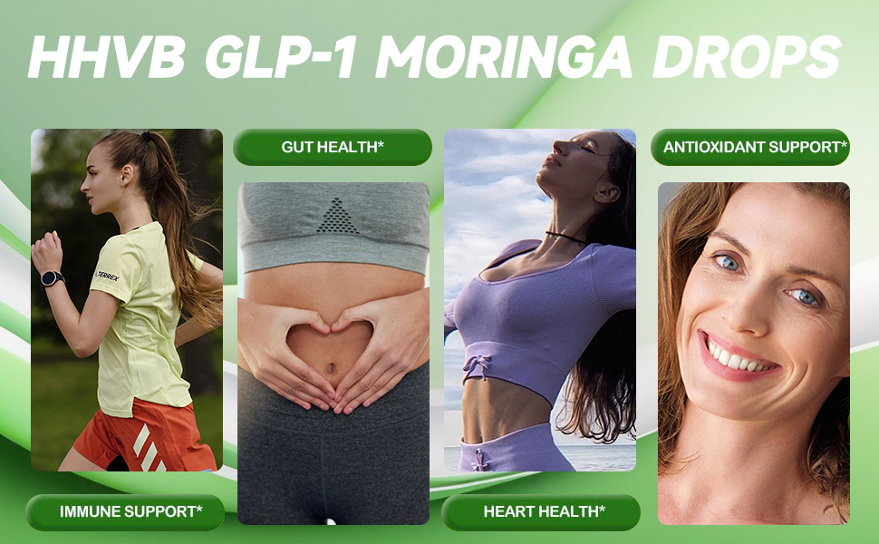 Amazon.com: HHVB GLP-1 Moringa Drops, Advanced GLP-1 Supplement Drops, HHVB Organic Moringa GLP ...