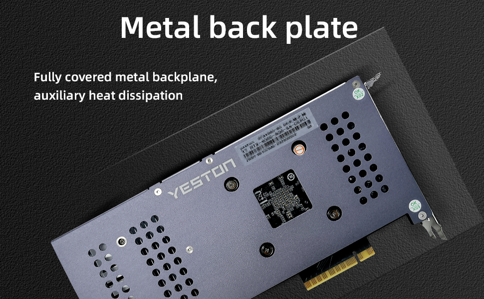 Amazon.com: Yeston Geforce RTX 4060 8G GDDR6 128bit 7nm Desktop Computer PC Video Graphics Card ...