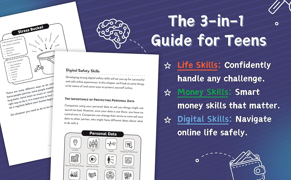 Amazon.com: Essential Skills Every Teen Should Know: The Ultimate 3-in-1 Life Skills, Money ...