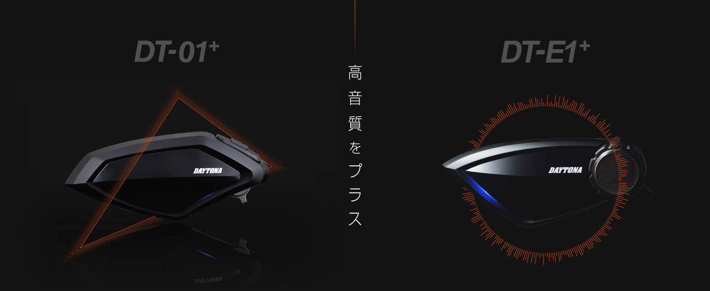 Amazon | デイトナ(Daytona) 【Amazon.co.jp 限定】 バイク用 インカム 6人通話 ブルートゥース 通信距離1000m スピーカー DT-01+(DTオーワン ...
