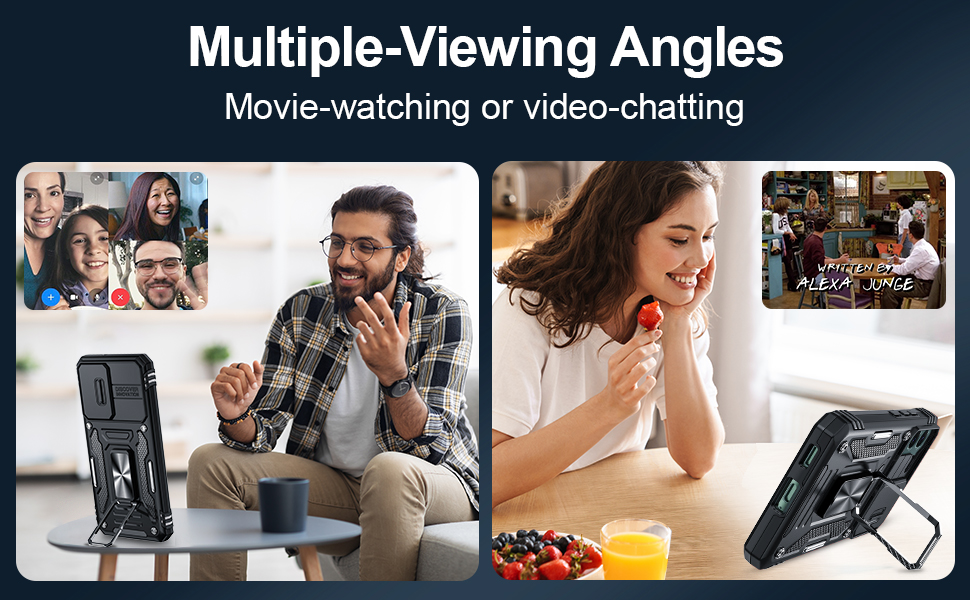 LeYi Armour Case Samsung Galaxy S22 5G, Samsung S22 Case with Camera Lens Cover Slider, Ring ...