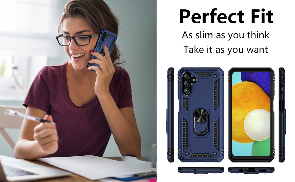 Amazon.com: Dionsibei Military Grade Drop Impact for Samsung Galaxy A13 5G Case Galaxy A13 Case ...