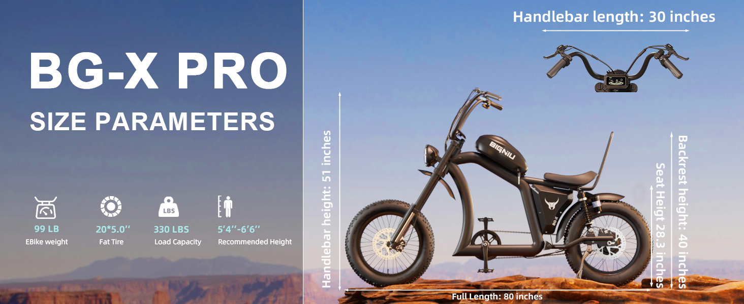 Amazon.com : BIGNIU Adult Electric Bike, E Bike with 1500W Brushless Motor 52V/27Ah Range Up to ...