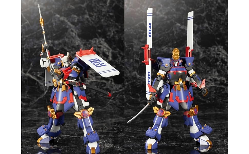 Amazon | フレームアームズ 謙信 全高 約165mm 1/100スケール プラモデル 成型色 FA119 | プラモデル 通販