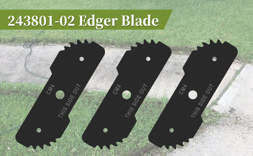 Amazon.com : Replacement 243801-02 Edger Blade Compatible with EH1000 ...