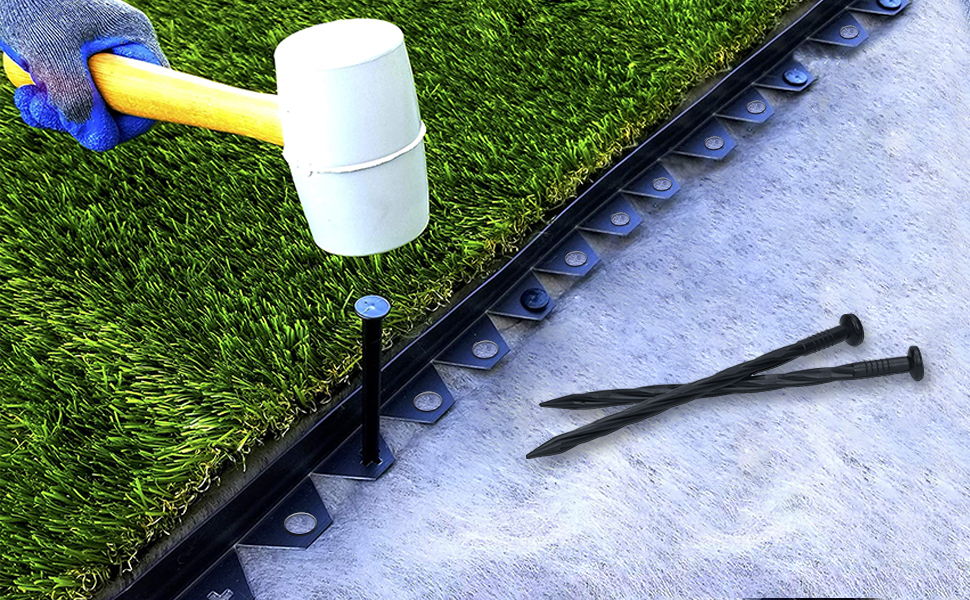 Amazon.com : The Tall Wall No-Dig Landscape Edging Kit Includes 40 ft of Lawn Edging and 40 ...