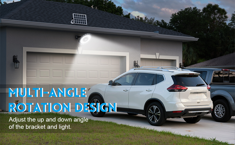 Fxlopower Lampe Solaire Interieur, Lampe Solaire pour Abri avec 6 Modes D'éclairage, Lampe ...