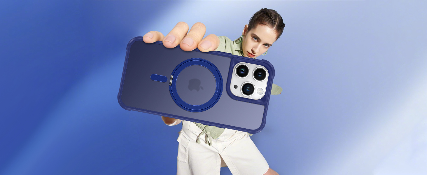 Amazon.com: BENTOBEN for iPhone 14 Pro Max Case with Invisible Magnetic Stand, [Compatible with ...