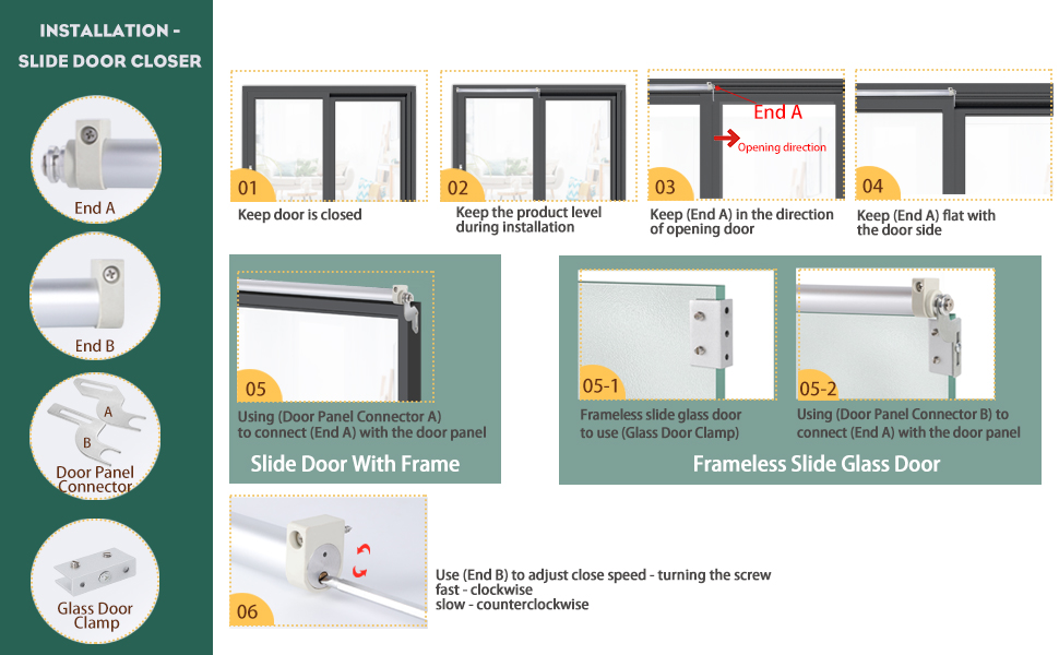 Self-Closing Sliding Patio Door Closer - Slideback-self Closing Sliding Door Closers Automatic ...