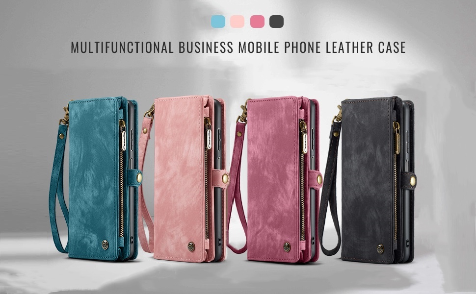 Amazon.com: Kowauri Wallet Case for Samsung Galaxy A16 5G, Zipper Purse Folio Leather Wallet ...