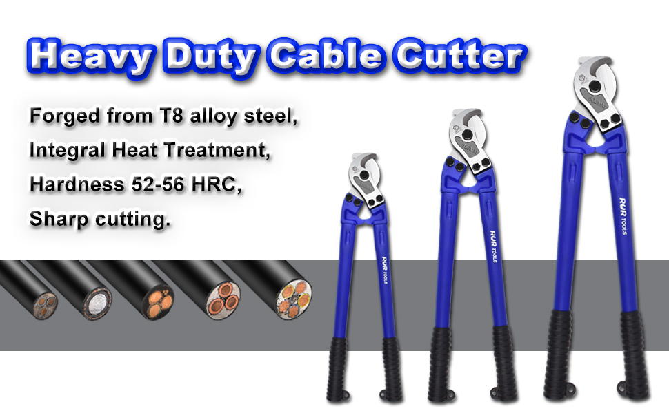 ZrgGea Cable Cutters 14 inch | Wire Snips Heavy Duty | Industrial-Grade ...