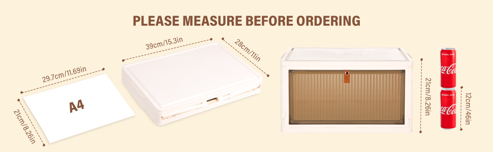 BTGGG 3 Tier Plastic Storage Boxes with Lid, 22L*3 Stackable Storage ...