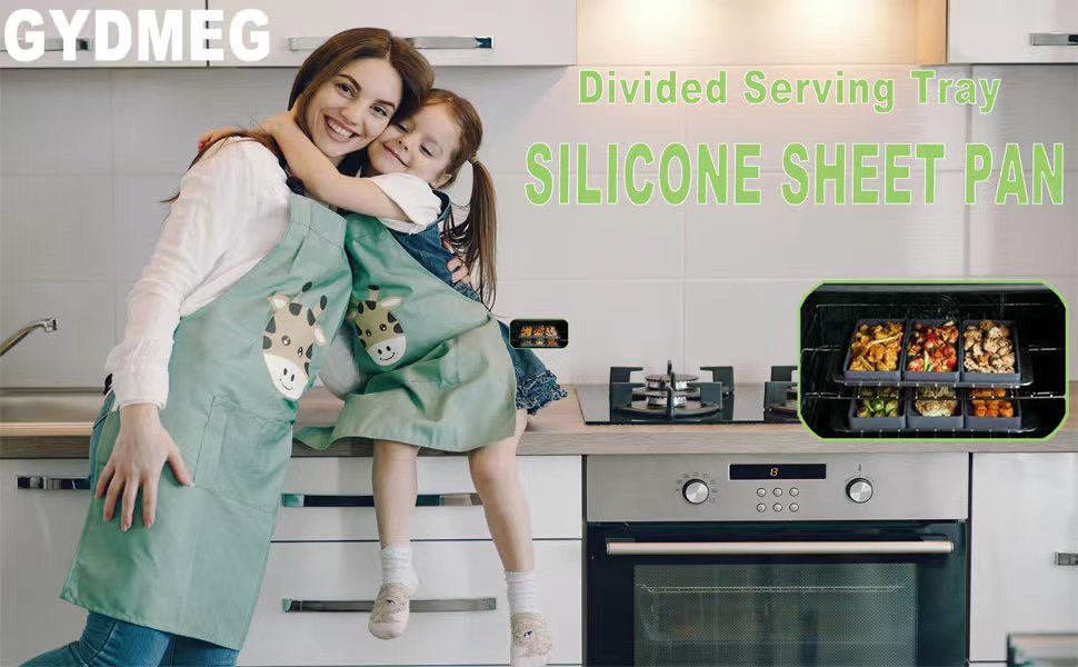 Amazon.com: Silicone Baking Sheet Pan Set, 4 Pack Nonstick Silicone ...