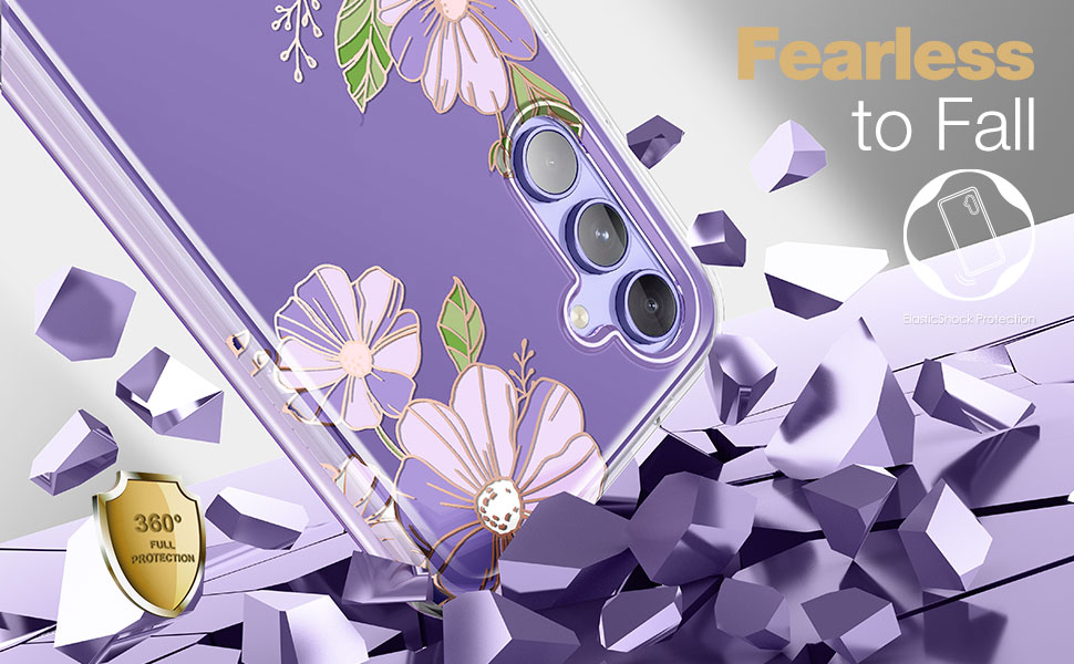 Amazon.com: SURITCH for Samsung Galaxy A54 5G Case, [Built-in Anti-Scratch Screen Protector] 360 ...