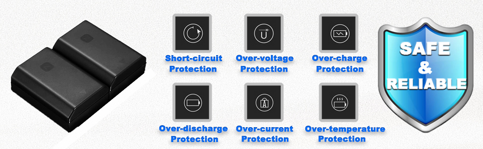 Amazon.com: Miady NP-FZ100 Replacement Battery and Dual LCD Charger Set Upgrade Model Compatible ...