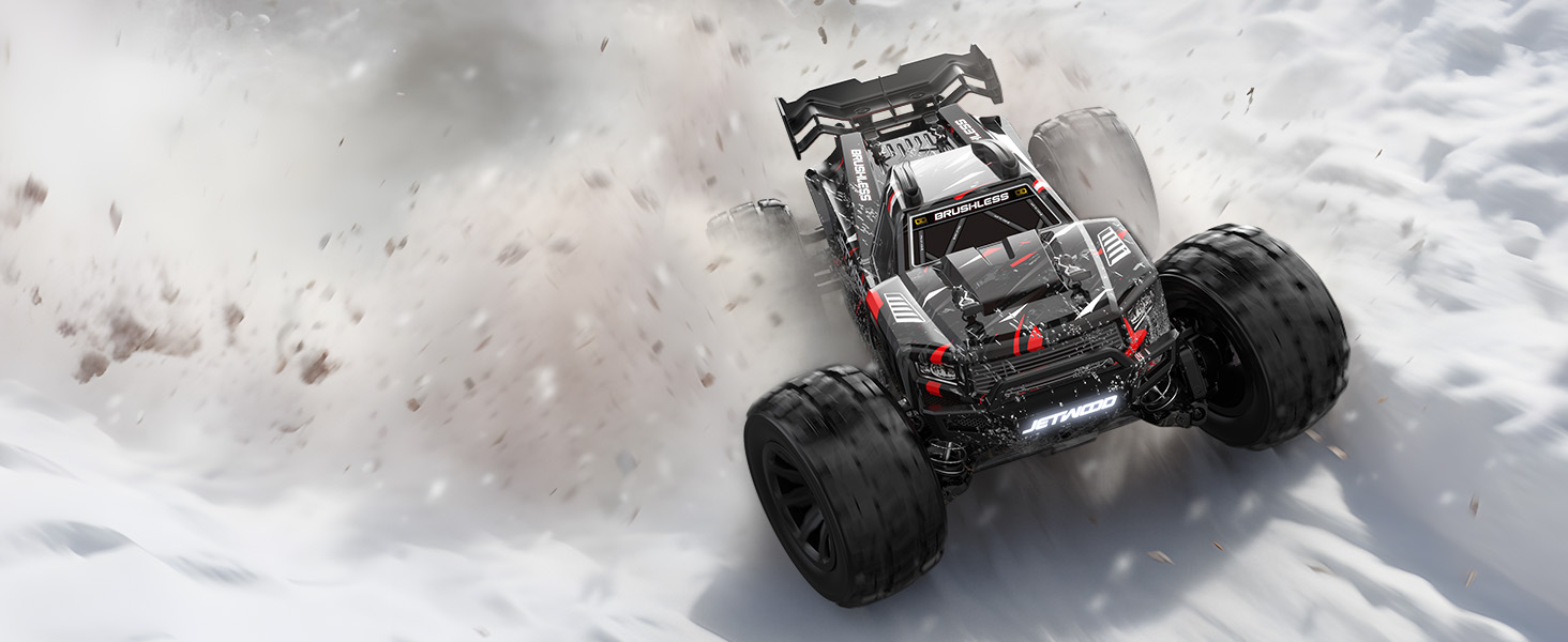 Amazon.com: Jetwood 1/14 All Terrain Super Fast Remote Control Car for Adults, 50mph Electric ...