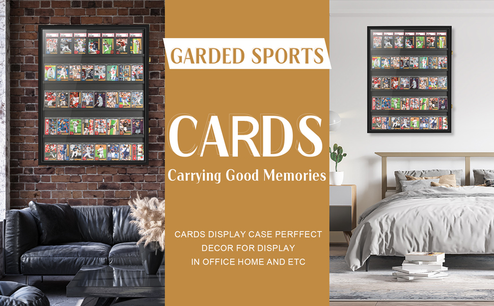 Amazon.com: GYaozii 40 Large Baseball Card Display Case Graded Sports ...