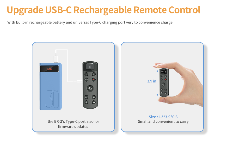 Amazon.com: for Sony Camera Wireless Remote Control - Aodelan Rechargeable Shutter Release with ...