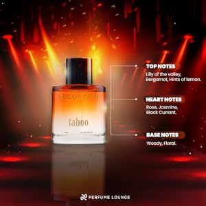 Buy PERFUME LOUNGE Taboo Seduction Eau De Parfum Luxury Scent Long-lasting Fresh & Floral ...