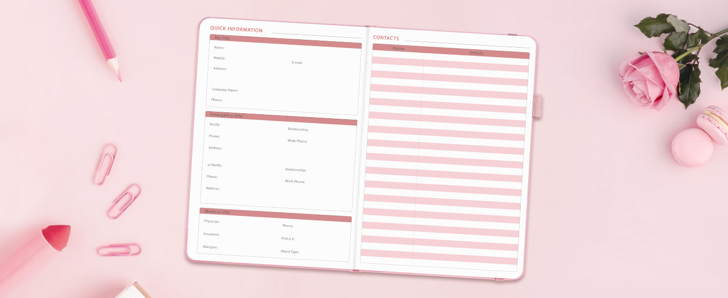 Amazon.com : Forvencer Daily Planner 2024 (52 Weeks), Simplified ...