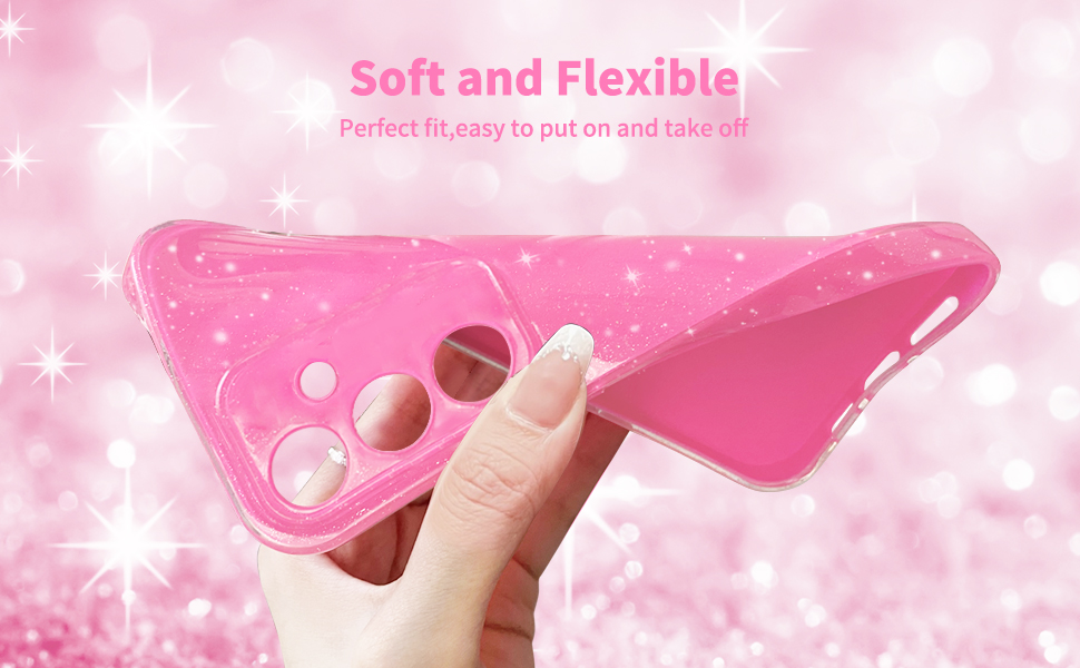 Amazon.com: TURYXIA for Galaxy A15 5G Phone Case Glitter, for Samsung Galaxy A15 5G Case Girly ...