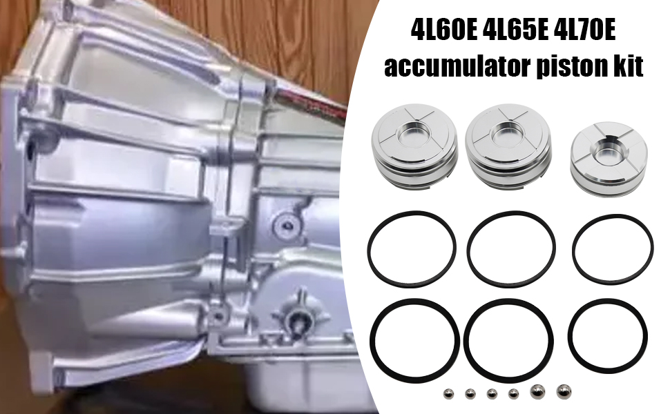 Amazon.com: EATAKWARD Accumulator Piston Kit For 4L60E 4L65E 4L70E ...