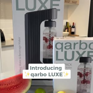 Amazon.com: Twenty39 qarbo LUXE Premium Sparkling Water Maker - Anodised Aluminium Carbonator ...