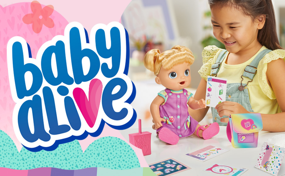 Baby Alive Time for School Doll - Engaging Back to School Toy