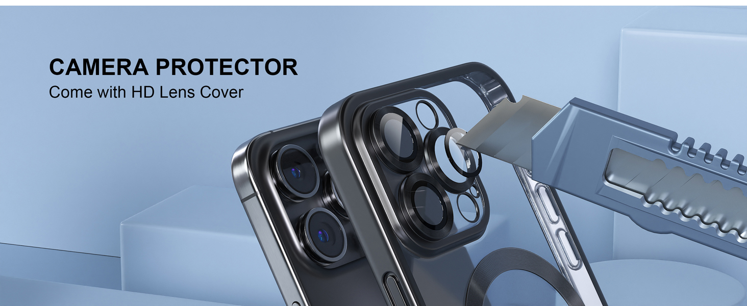 Amazon.com: Misea Magnetic for iPhone 15 Pro Max Case [Never Yellowing] [Military Grade Drop ...