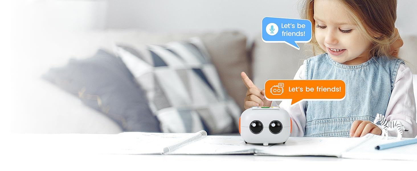 Amazon.com: MatataStudio TaleBot Basic Robot Toy for Kids Ages 3-5 ...