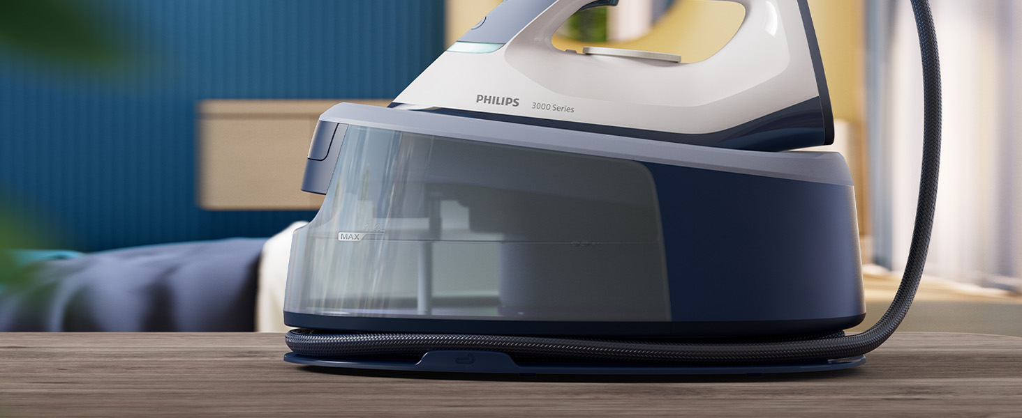 Philips Centrale Vapeur séries 3000, 2400 W, 120 g/min de Vapeur en Continu, 350 g de Vapeur en ...