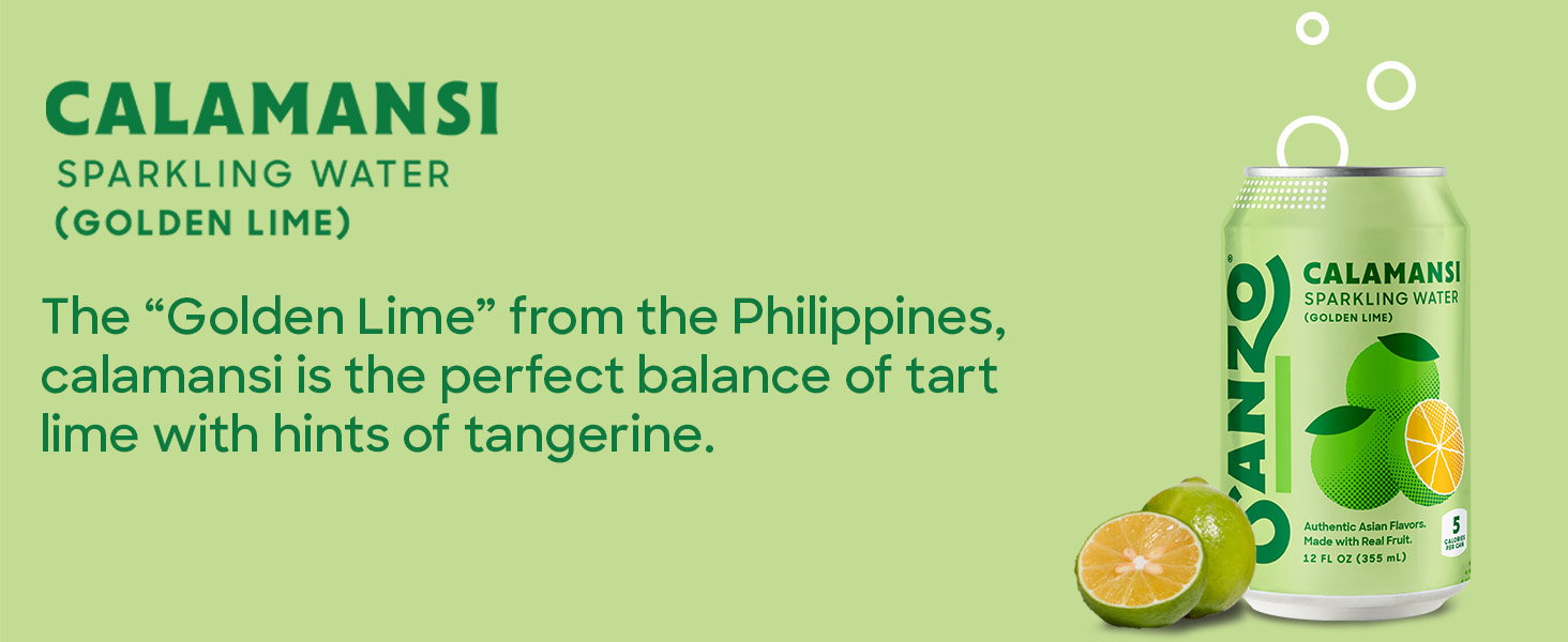 Amazon.com: Sanzo Flavored Sparkling Water Variety Pack - Yuzu Lemon Soda, Calamansi Lime ...