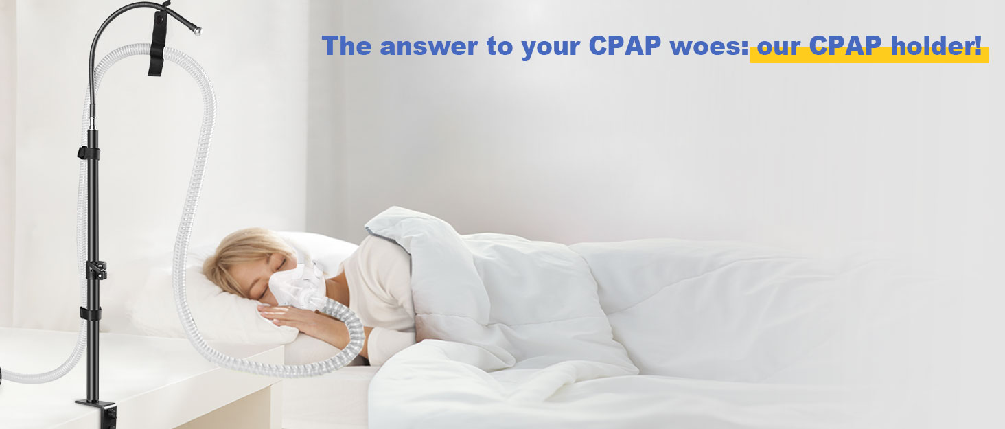 Amazon.com: IKSTAR CPAP Hose Holder for Bed, Portable Bedside CPAP Hose Tube Hanger, Lasts 10 ...