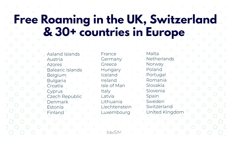 Amazon.com: travSIM Europe SIM Card | 12GB Mobile Data at 4G/5G speeds | Free Roaming in UK ...