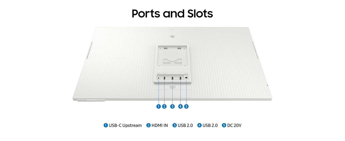 Amazon.com: SAMSUNG 32-Inch M8 (M80D) Series 4K UHD Smart Monitor with Streaming TV, Speakers ...